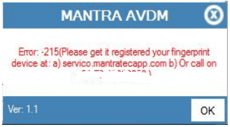 Mantra IRIS RD Service Download & Support